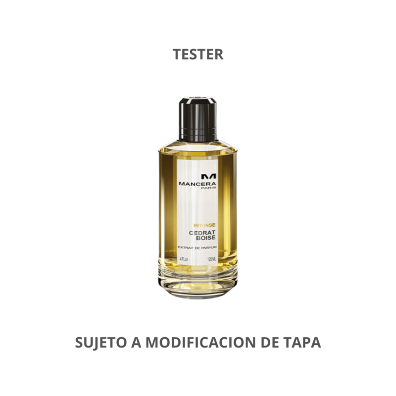 Tester Cedrat Boise Intense de Mancera Extrait de Parfum 120ml ...